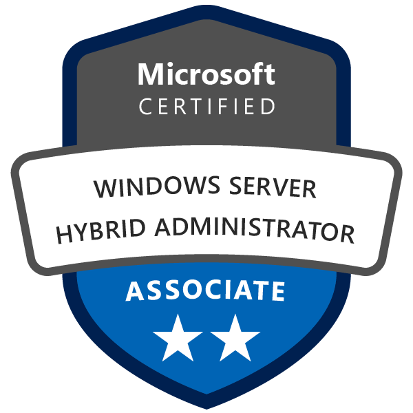 AZ-801: Microsoft Configuring Windows Server Hybrid Advanced Services ...